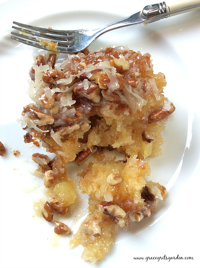 Yum Yum Cake - old southern recipe! - grace grits and gardening